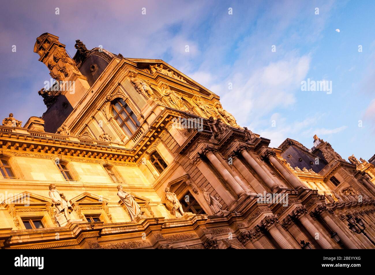 French Renaissance style Louvre Museum in Paris, France Stock Photo - Alamy