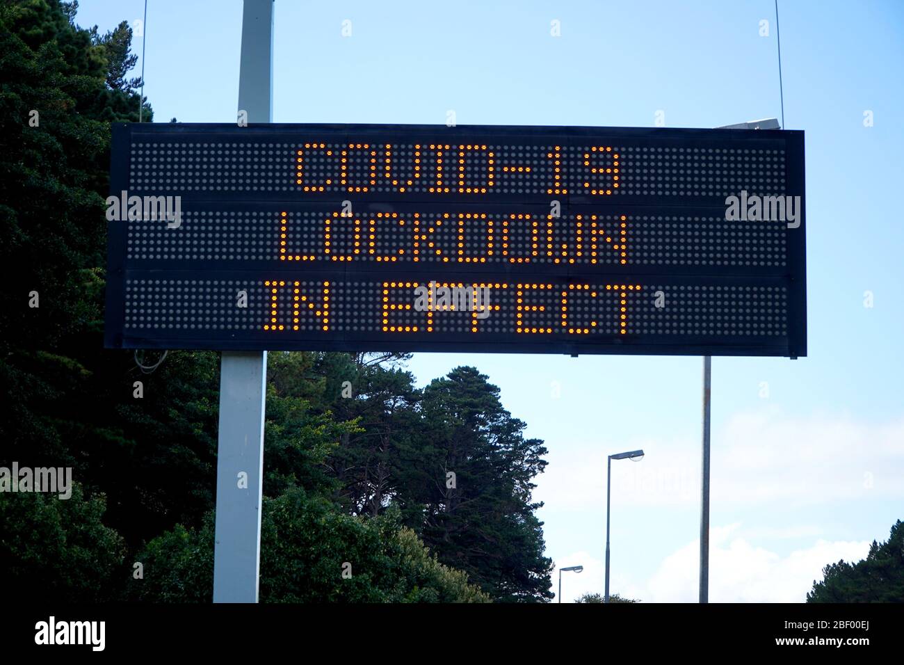 Empty streets covid lockdown africa hi-res stock photography and images ...