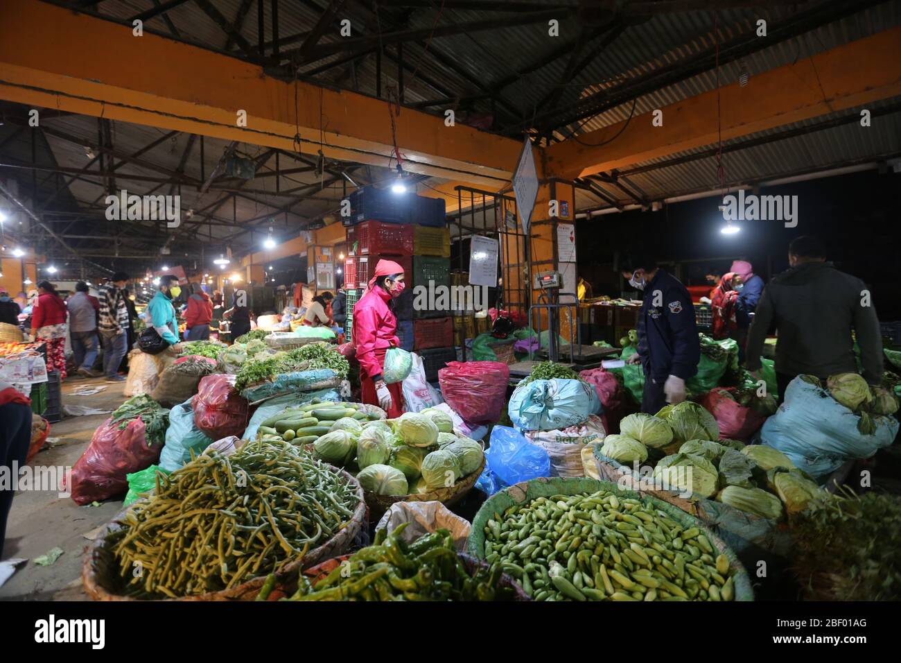 Kathmandu kalimati market hi-res stock photography and images - Alamy