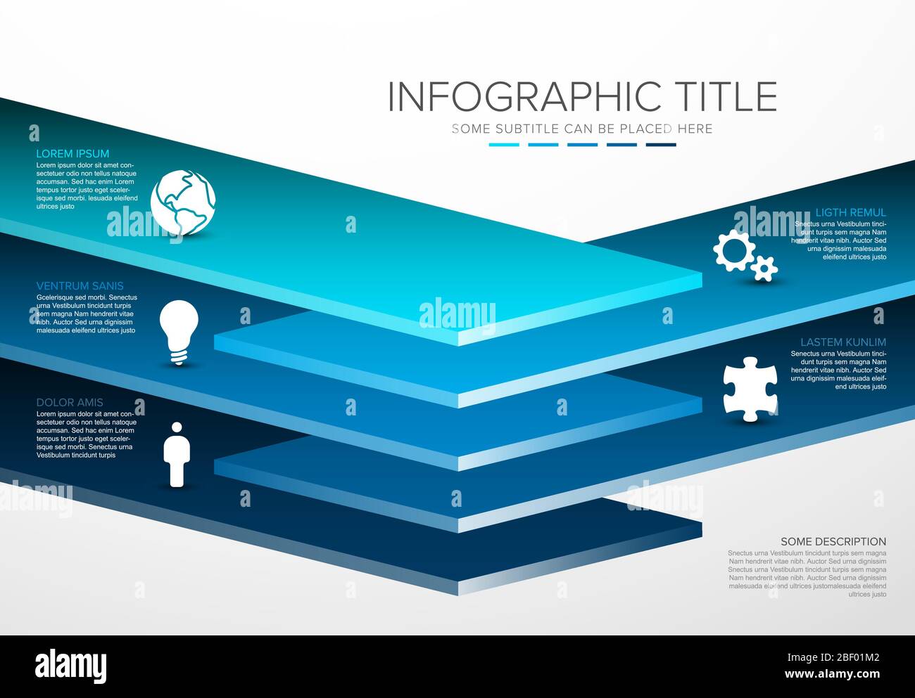 Layered Infographic Template