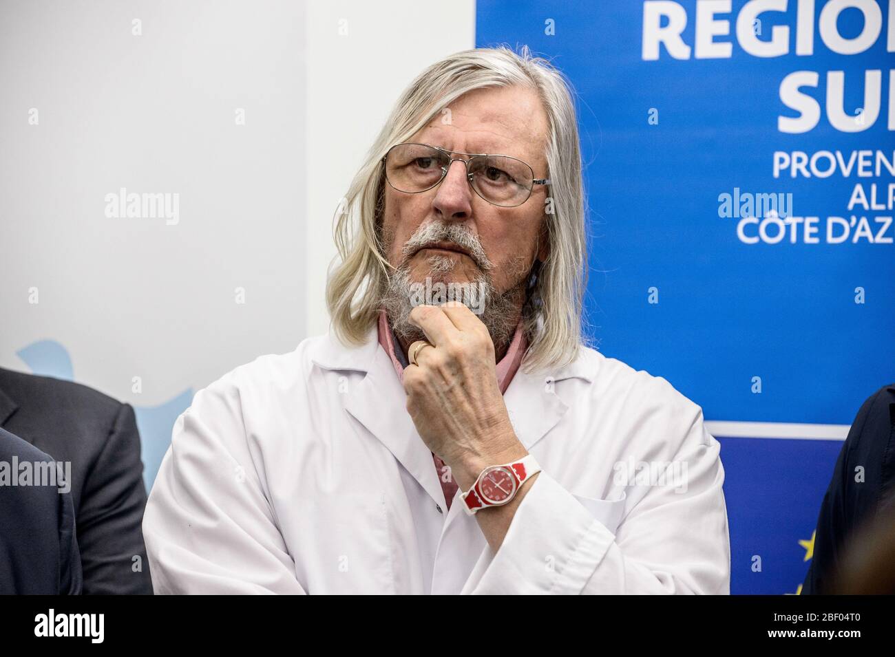 French physician and microbiologist Didier Raoult, director of the ...