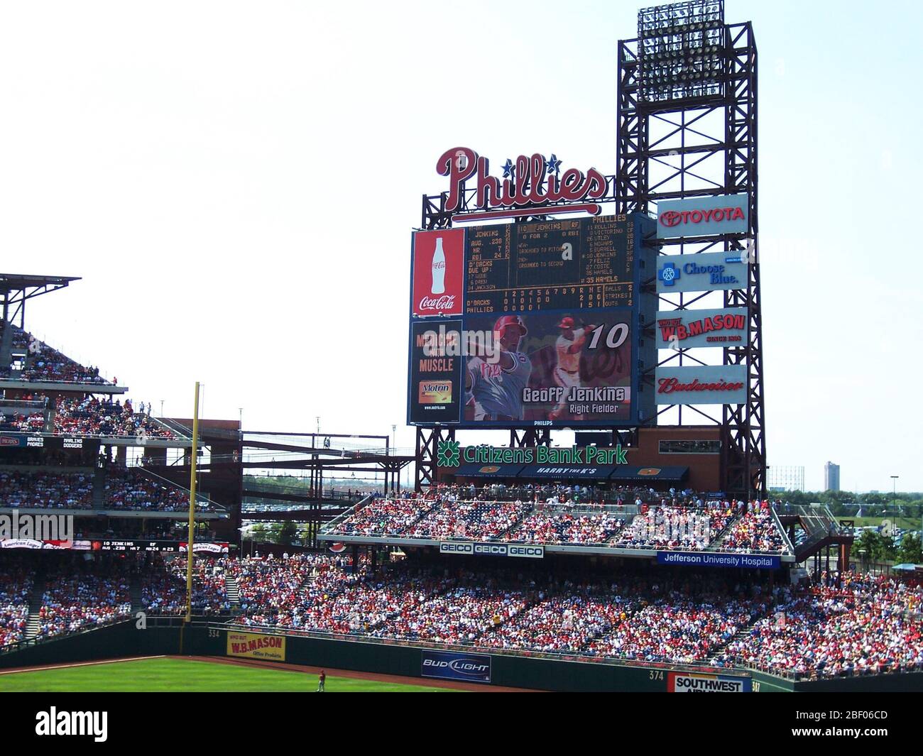 Phillies baseball game hi-res stock photography and images - Alamy