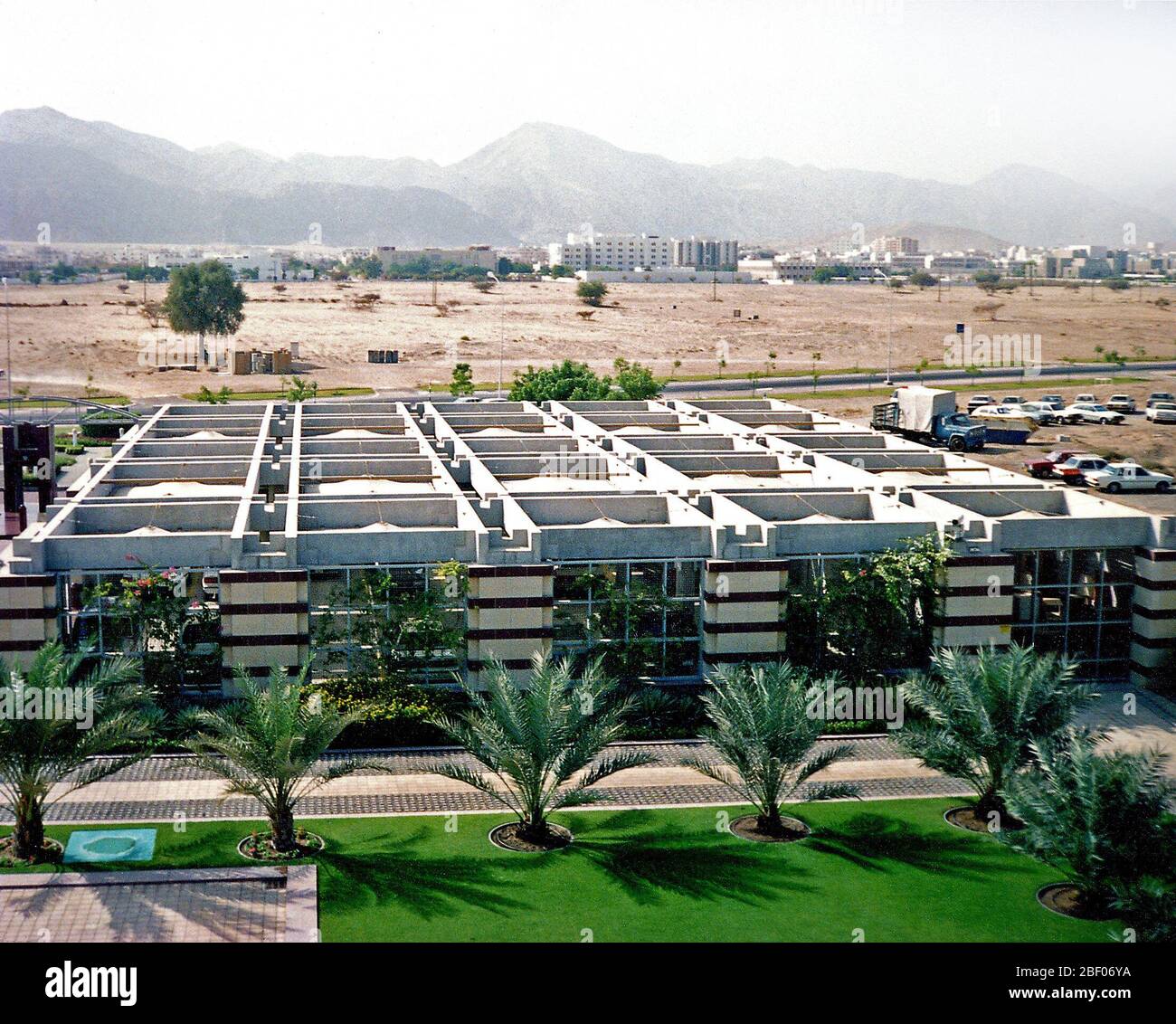 Muscat - Chancery Office Building - 1991 Stock Photo - Alamy