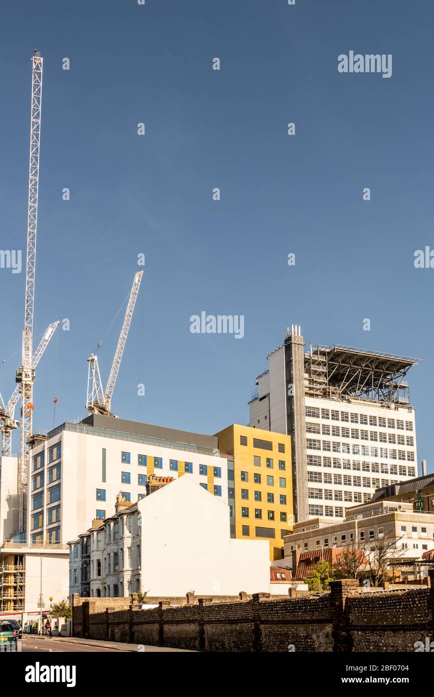 Royal Sussex County Hospital, Edward Street, Brighton Stock Photo - Alamy