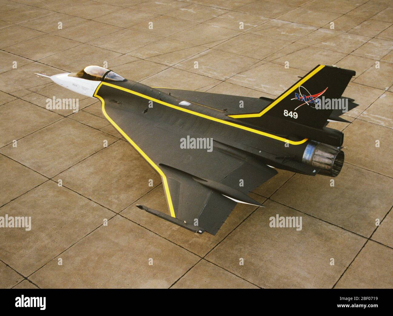 On October 5, 1993, Langley's F-16XL High Lift jet was rolled out with ...