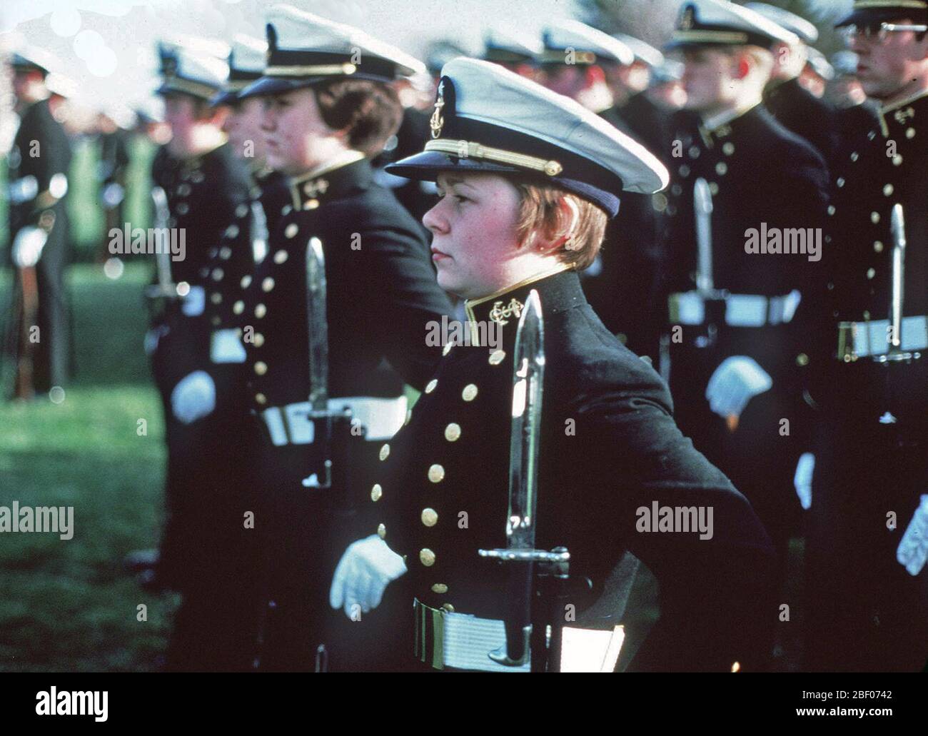 Corp of cadet stand at attention hi-res stock photography and images ...