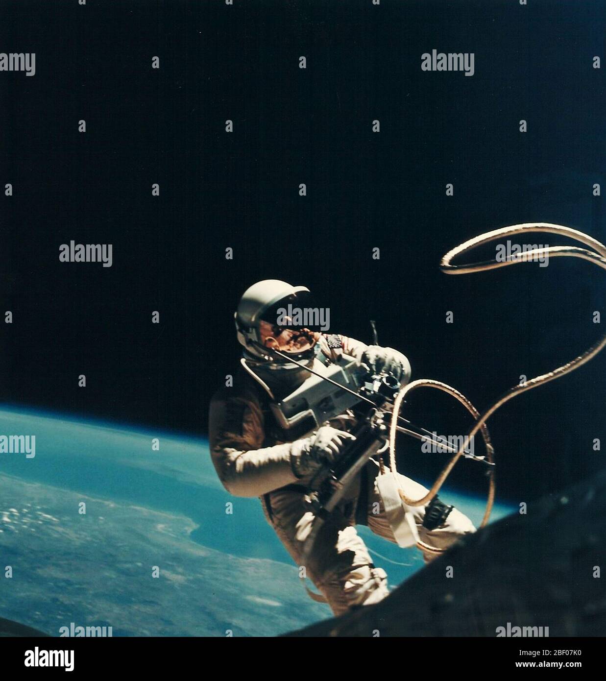 First space walking astornaut hi-res stock photography and images - Alamy