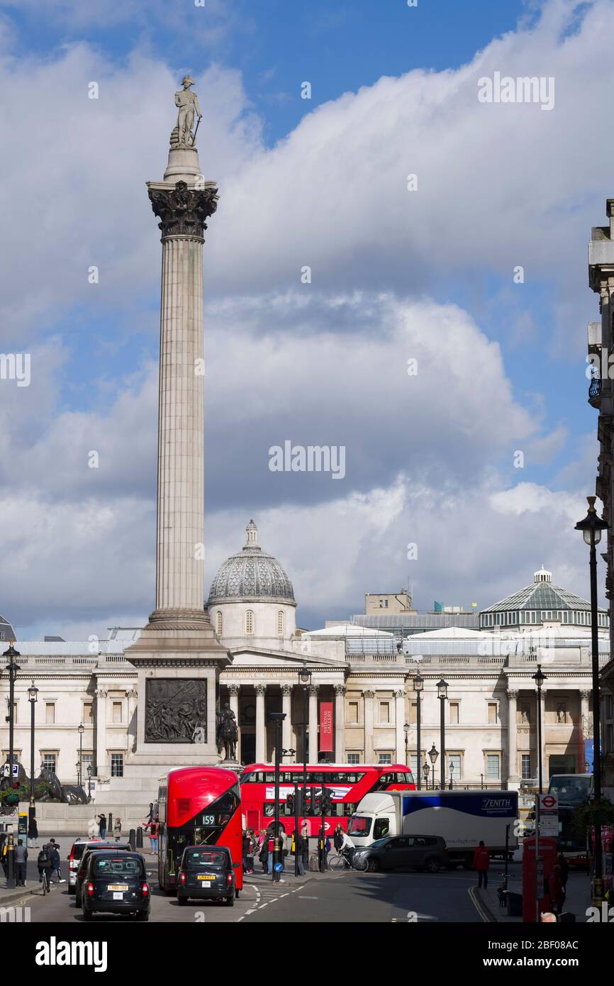 National gallery column hi-res stock photography and images - Alamy