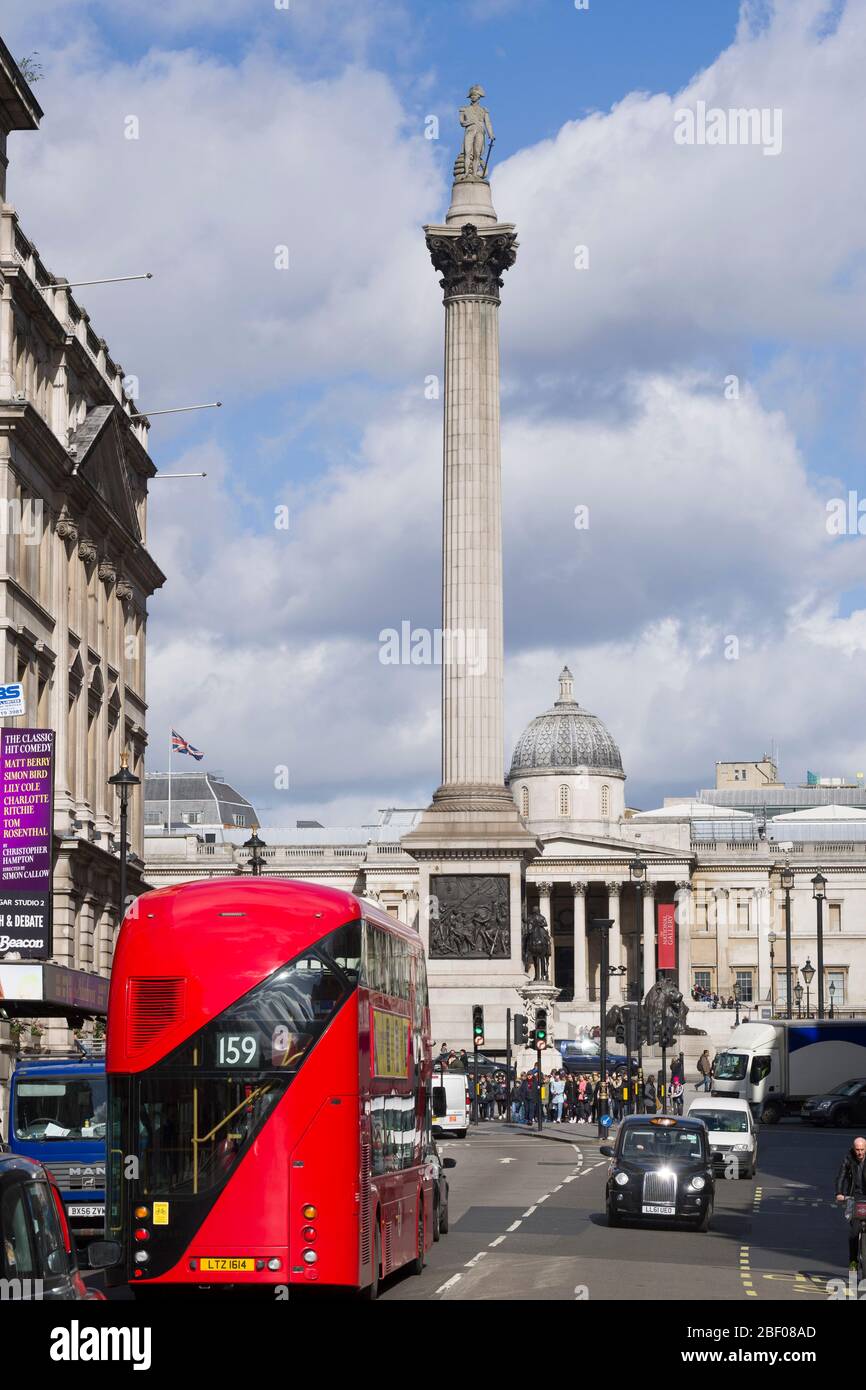 National gallery column hi-res stock photography and images - Alamy