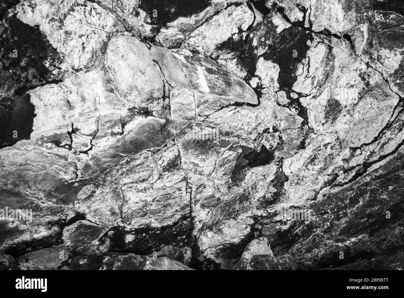 High contrast texture and pattern created by the stone walls in Grand ...