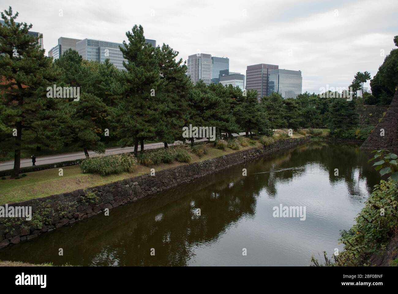 Old Edo Castle Tokyo Imperial Palace, Chiyoda Ward, Tokyo, Japan Stock ...