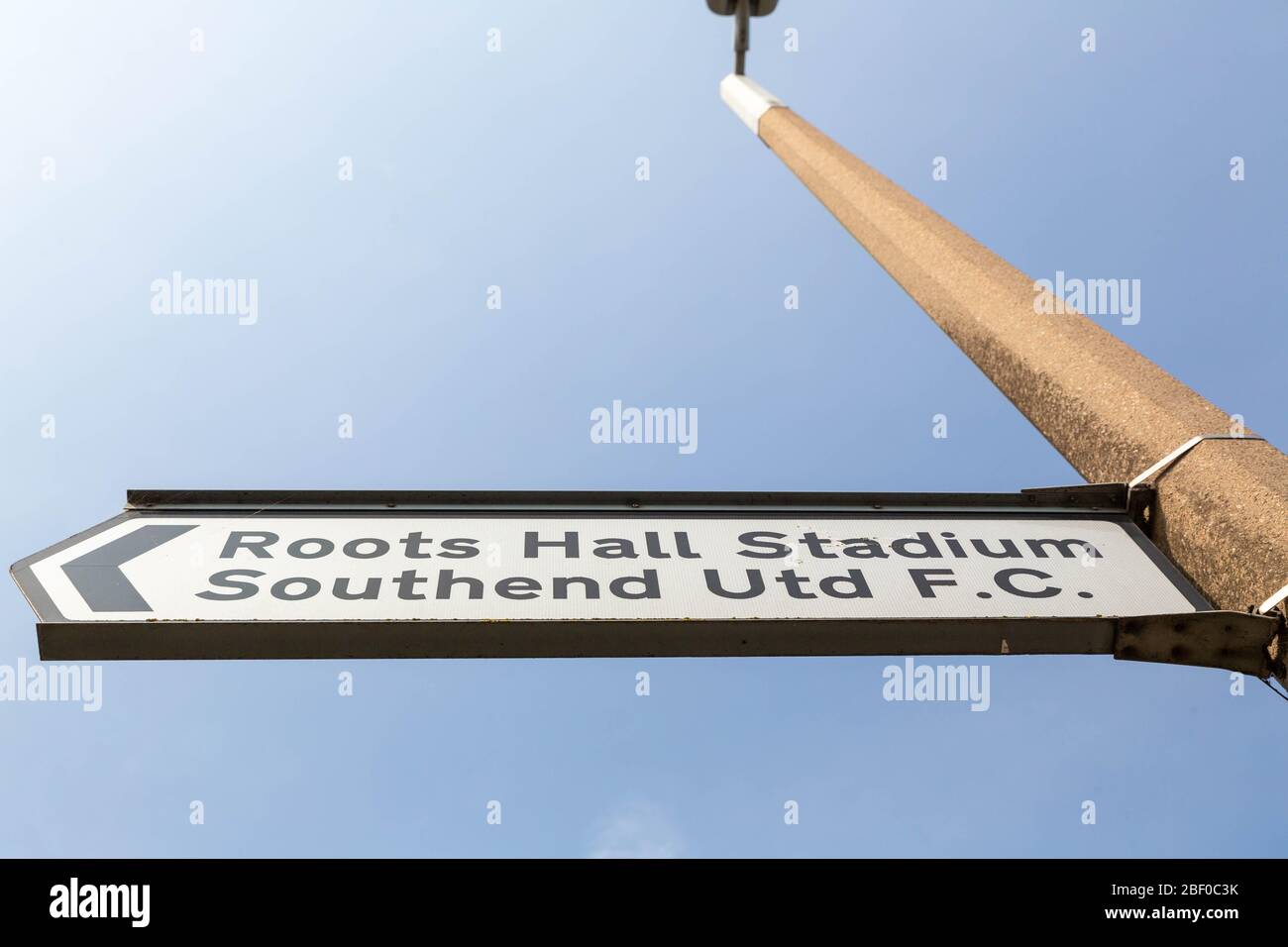 Southend united football sign hi-res stock photography and images - Alamy