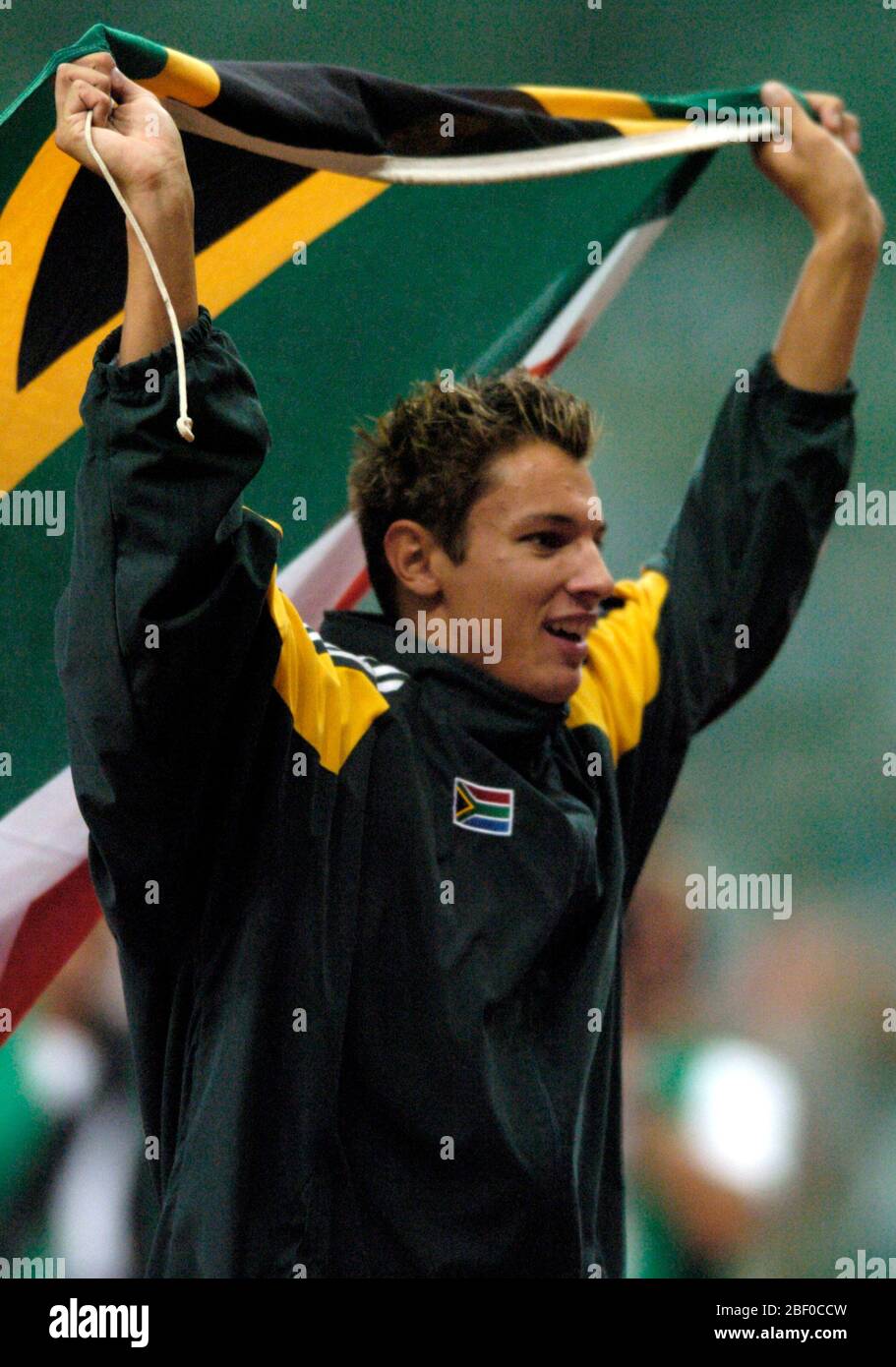 St. Denis, France. 25th Aug, 2003. Jacques Freitag of South Africa won ...