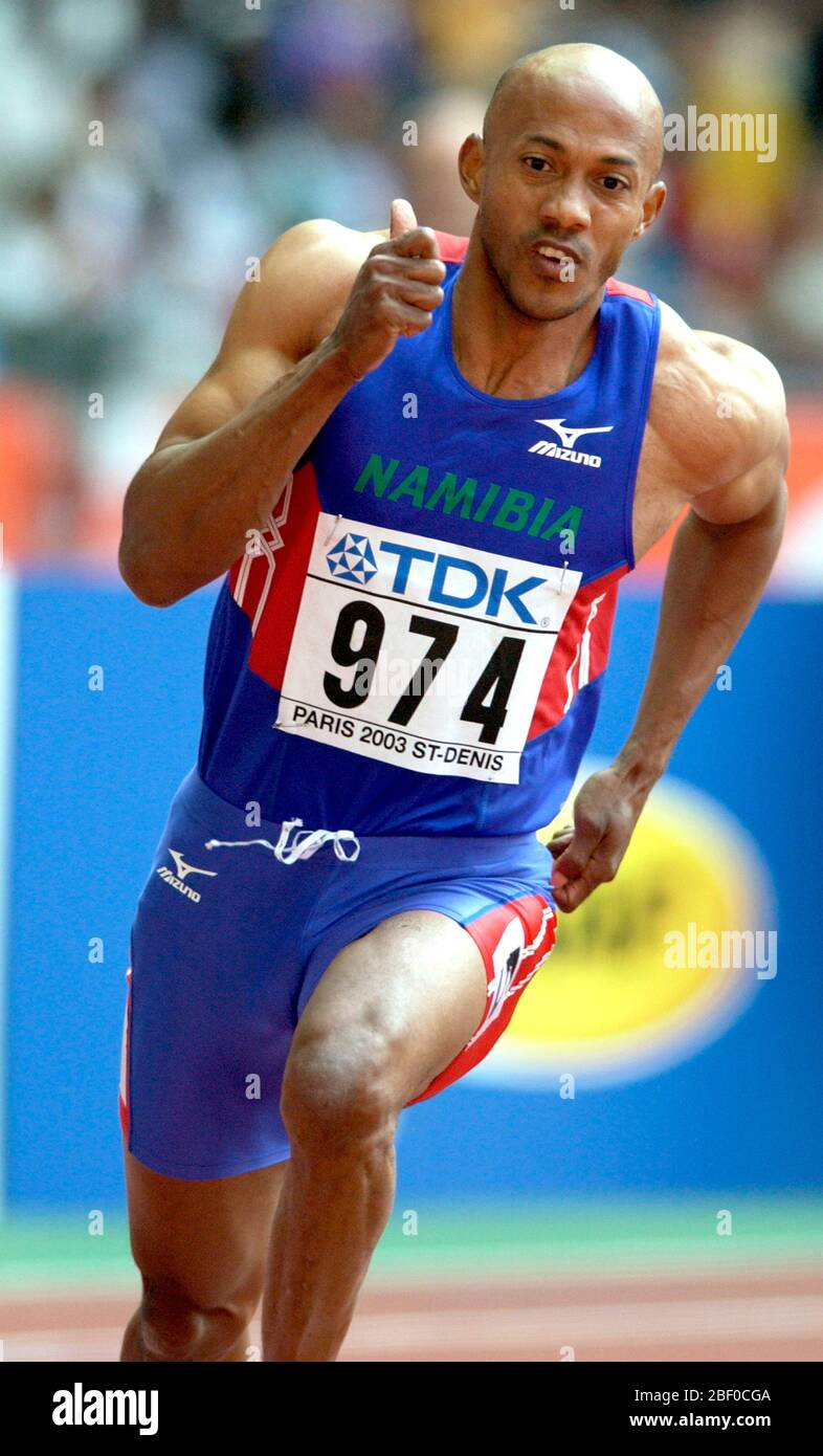 Frankie fredericks hi-res stock photography and images - Alamy