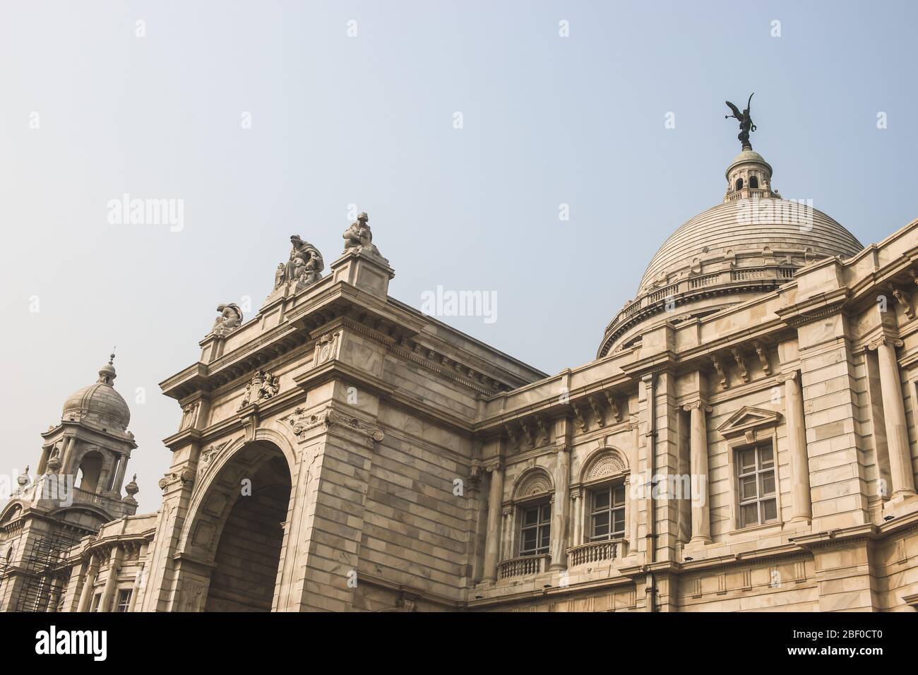 A close up view of the Victoria Memorial, Kolkata Stock Photo - Alamy