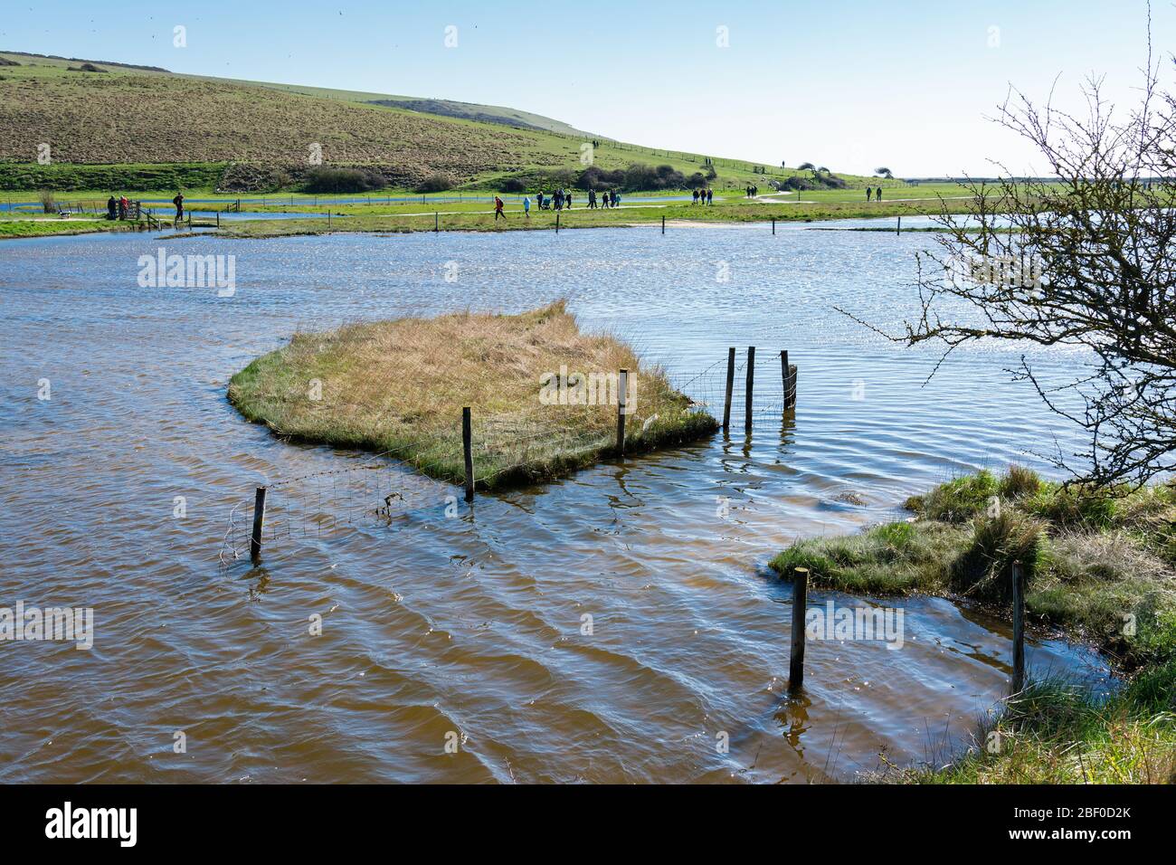 View of Cuckmere river, Sussex Stock Photo - Alamy