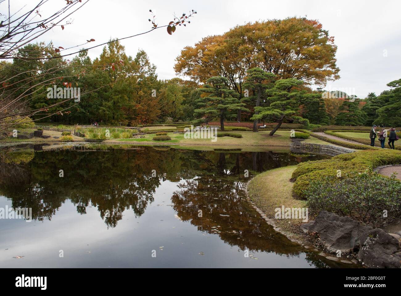 Old Edo Castle Tokyo Imperial Palace, Chiyoda Ward, Tokyo, Japan Stock ...
