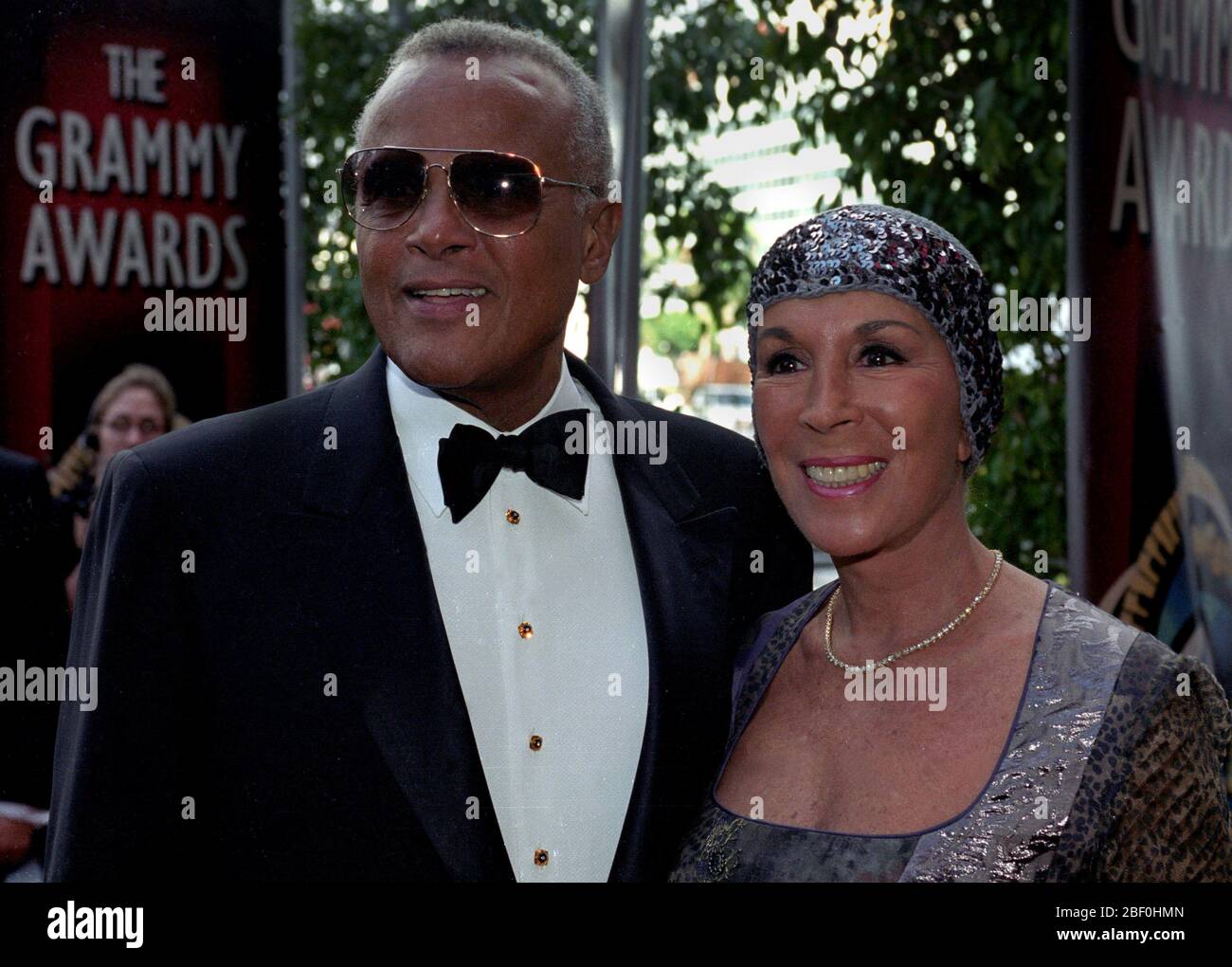 Los Angeles, United States. 15th Apr, 2008. Harry Belafonte and second ...