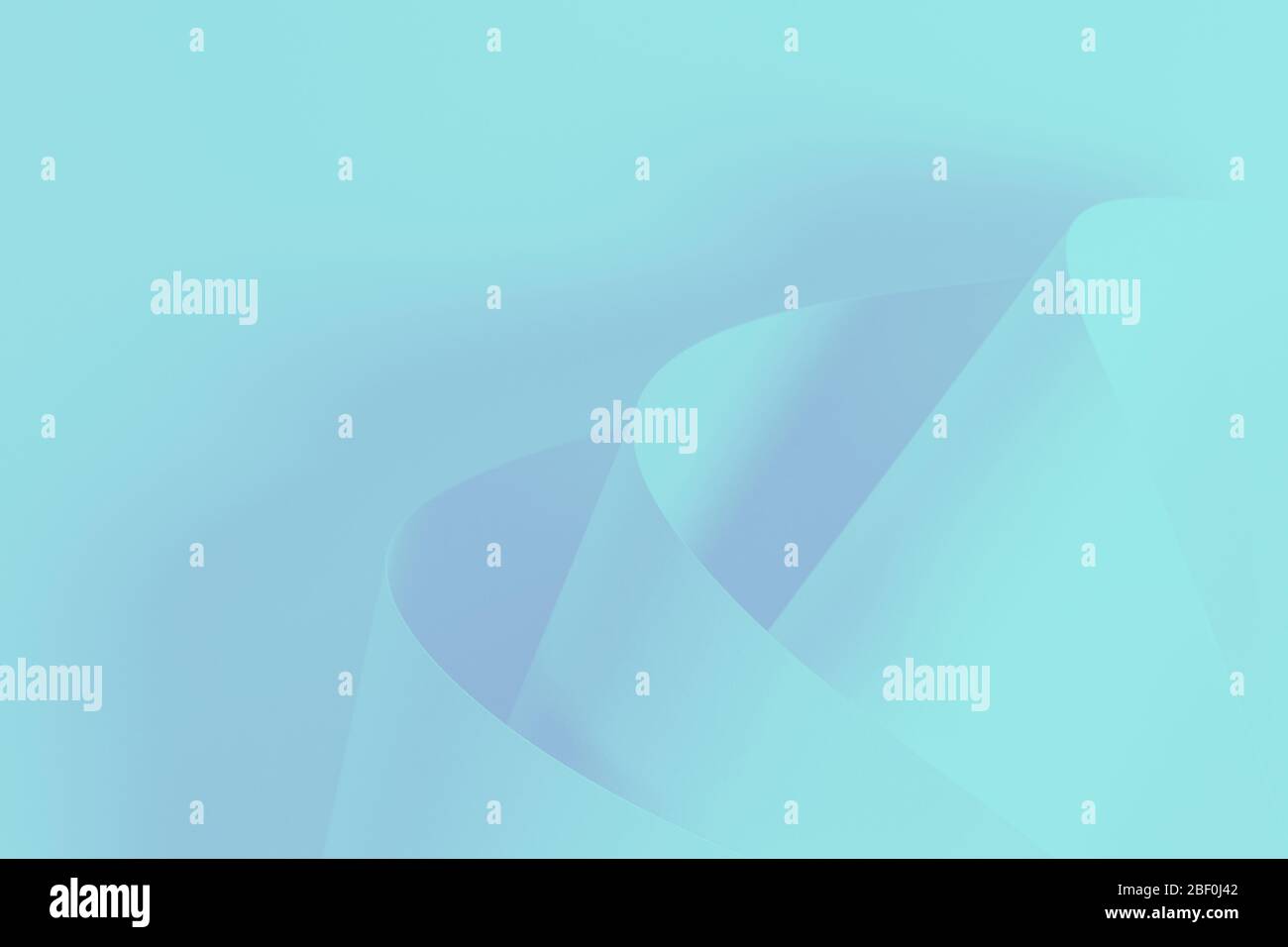Abstract geometric shape light blue color paper background Stock Photo ...