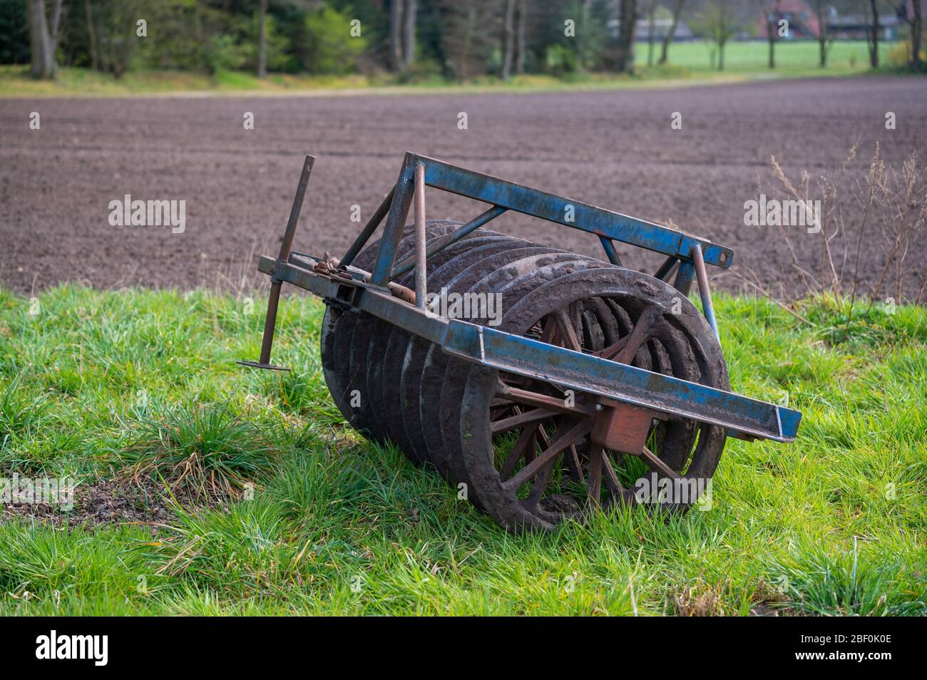 Old harvesting implement hi-res stock photography and images - Alamy