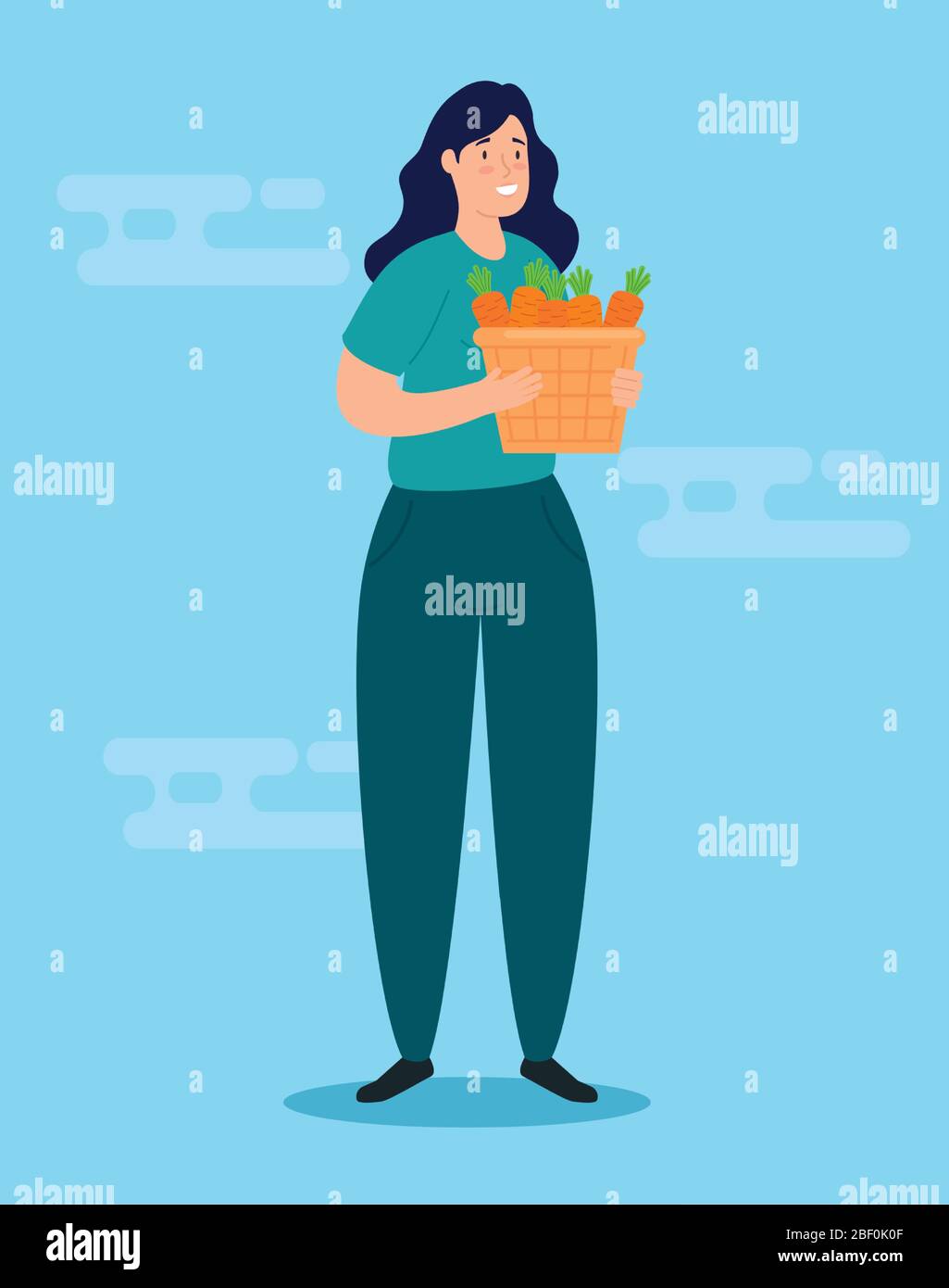 The lady of charity Stock Vector Images - Alamy