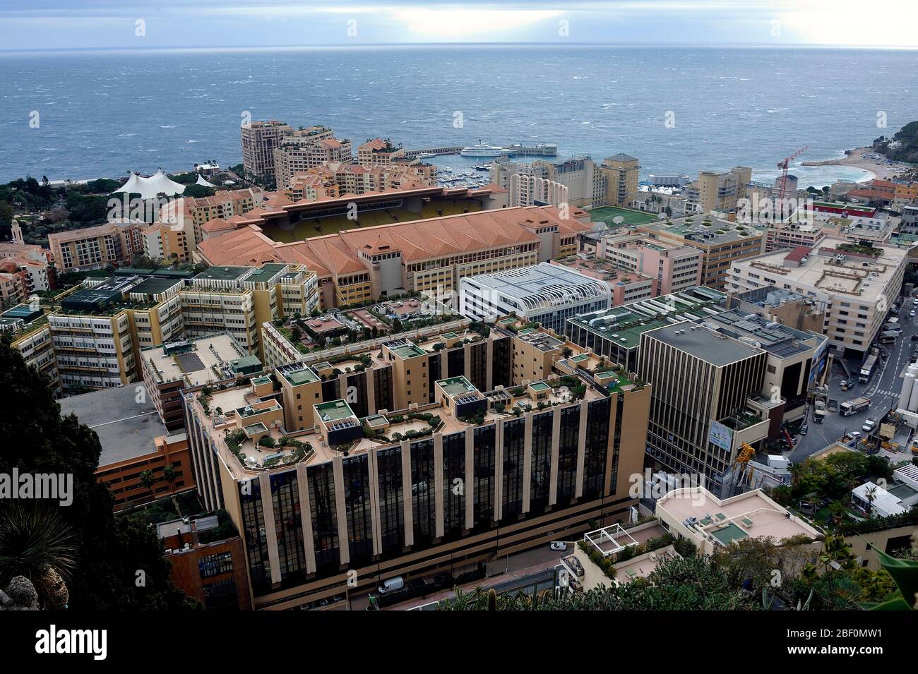 Monaco football stadium hi-res stock photography and images - Alamy