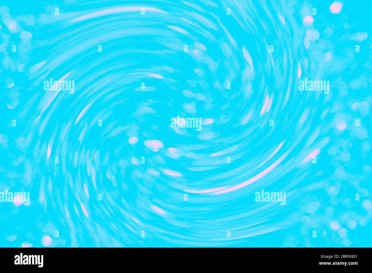 blurred blue energy vortex flow background with abstract snow. For ...
