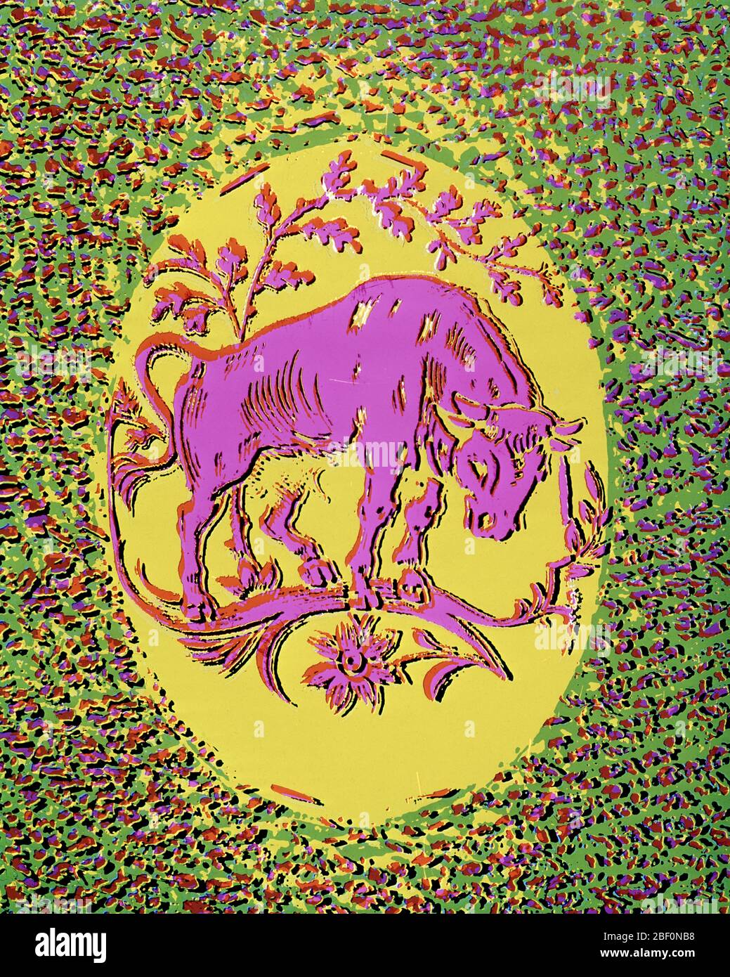 1960s TAURUS THE BULL SECOND SIGN OF THE ZODIAC ELEMENT OF EARTH RULED ...