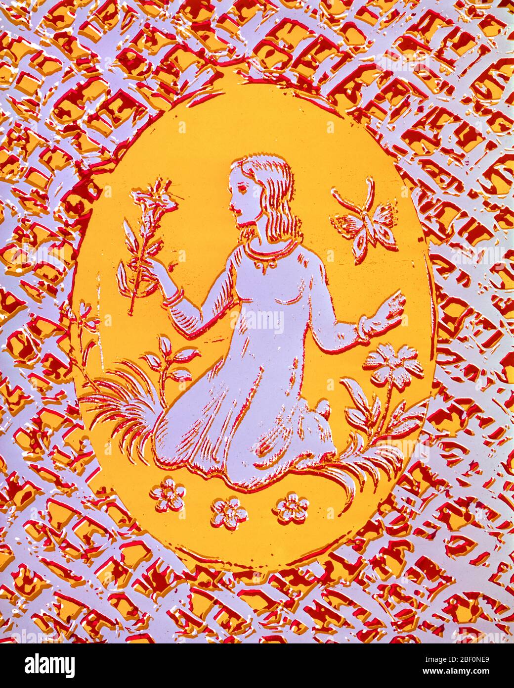 1960s VIRGO THE MAIDEN ASTRAEA SIXTH SIGN OF THE ZODIAC ELEMENT OF ...