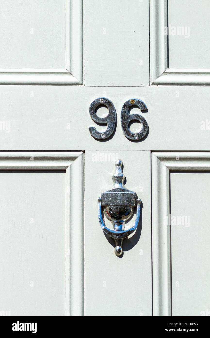 House number 96 Stock Photo - Alamy