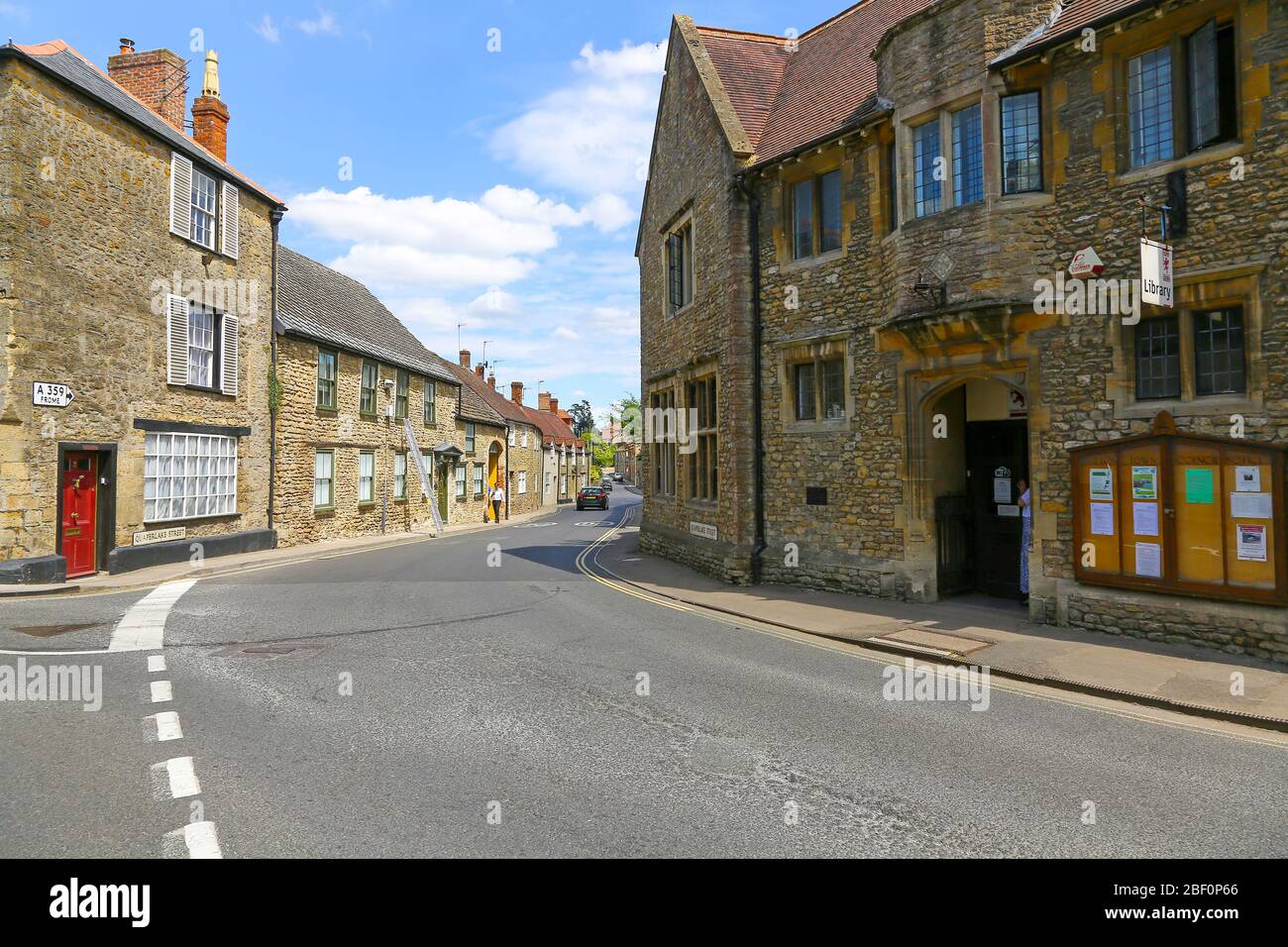 Bruton Community Library, Quaperlake Street, Bruton, Somerset, England ...
