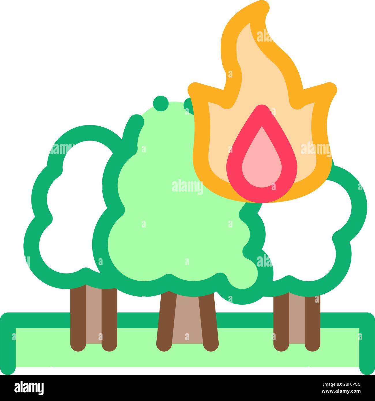 Wildfire earth Cut Out Stock Images & Pictures - Alamy
