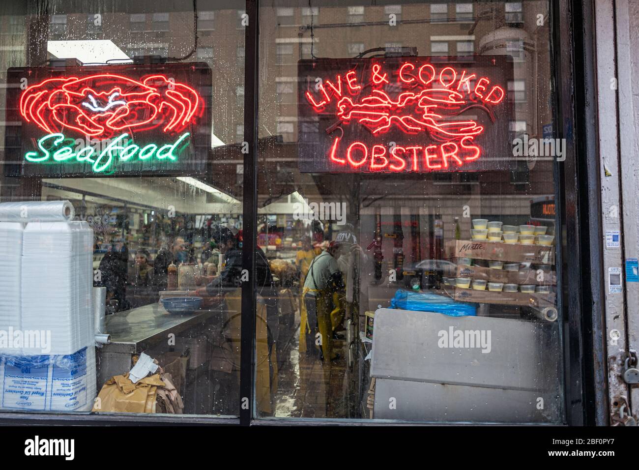 Sea & Sea Fish Market in Harlem, New York Stock Photo - Alamy