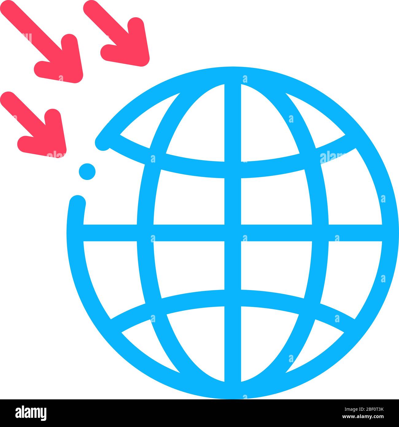 atmospheric pressure of planet icon vector outline illustration Stock ...
