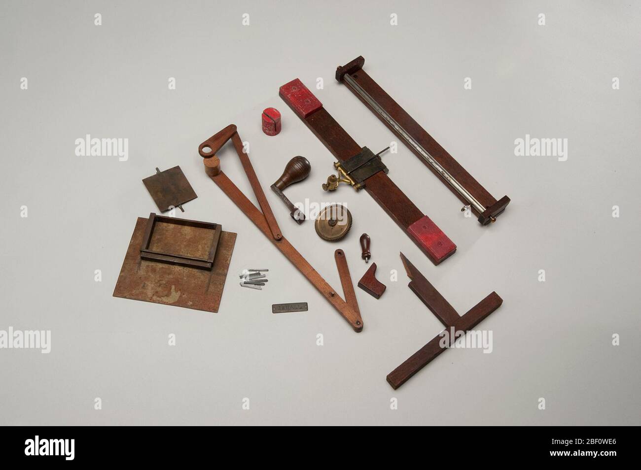 Patent model for miscellaneous parts. This patent model demonstrates an ...