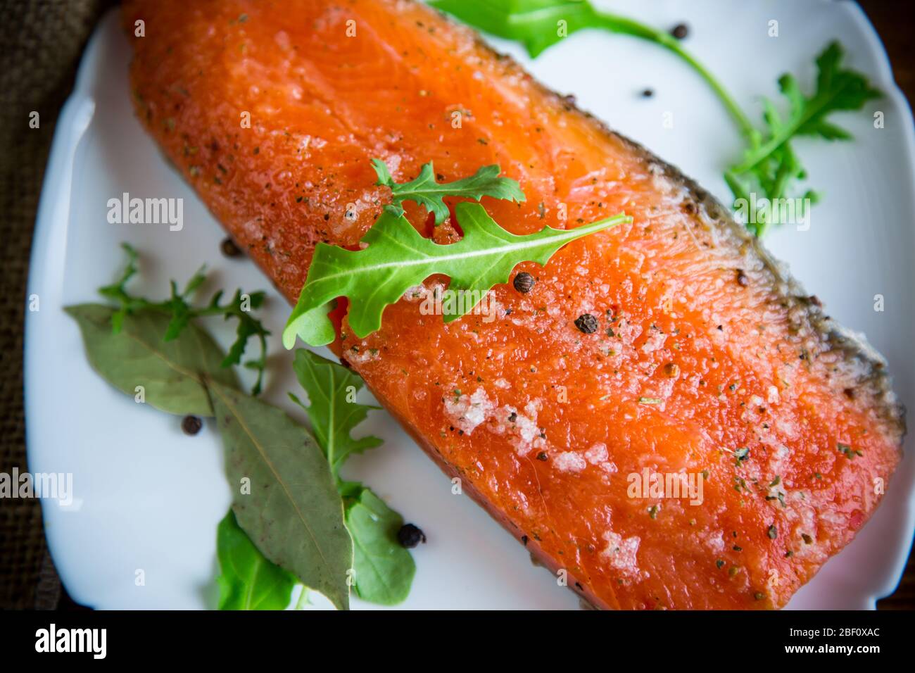 Piece salty red fish different hi-res stock photography and images - Alamy