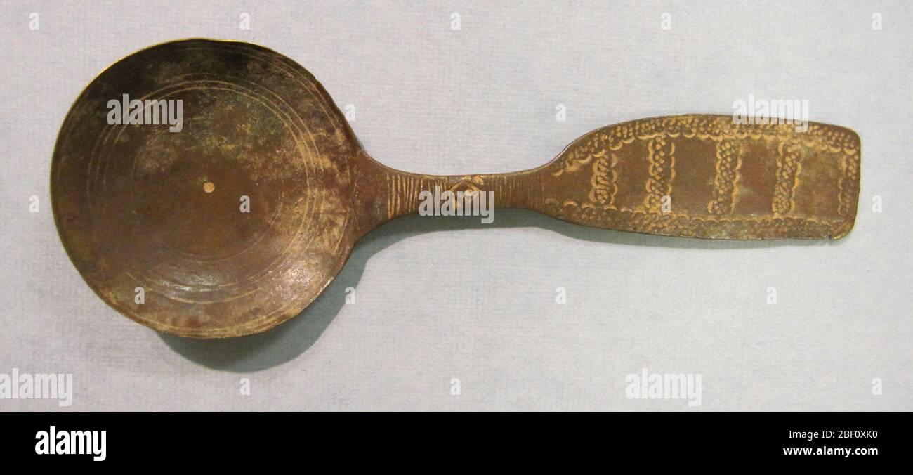 Spoon. Until the end of the 19th century, gold dust was used in ...
