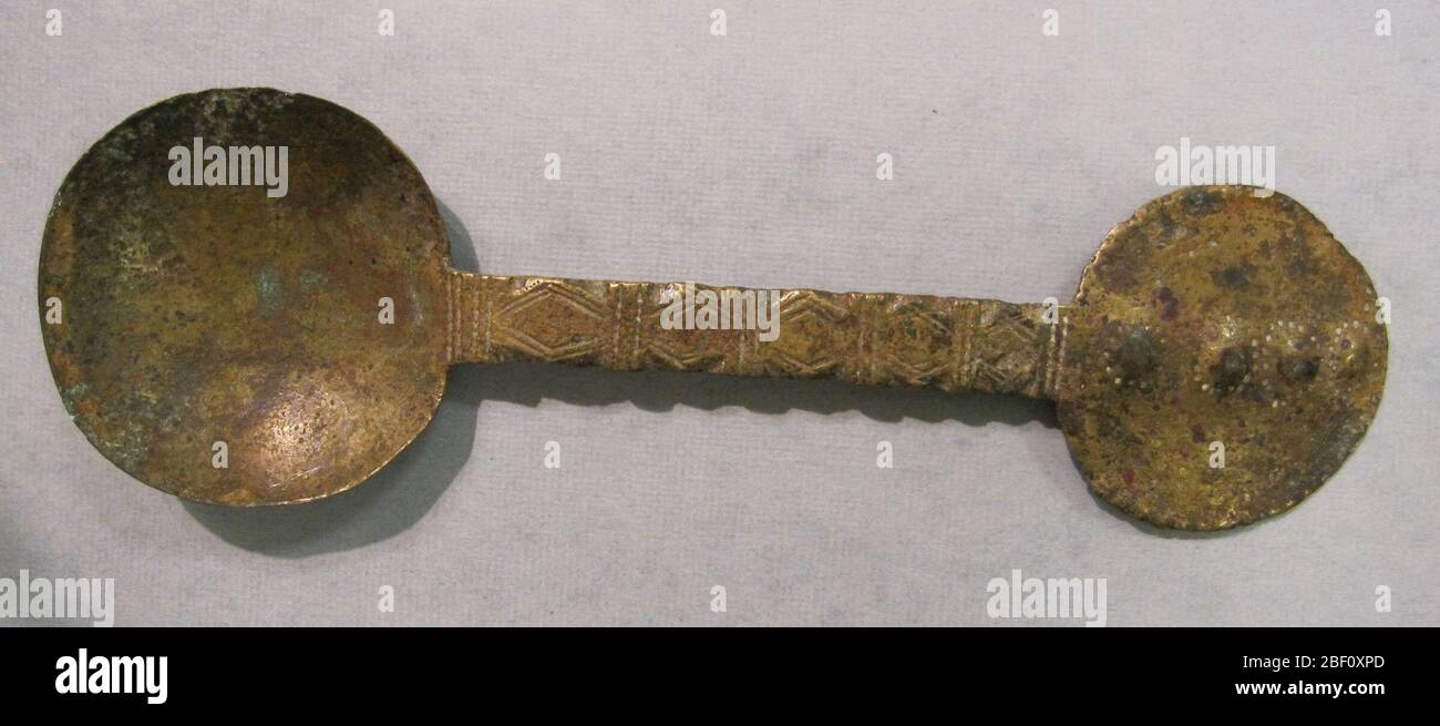 Spoon. Until the end of the 19th century, gold dust was used in ...