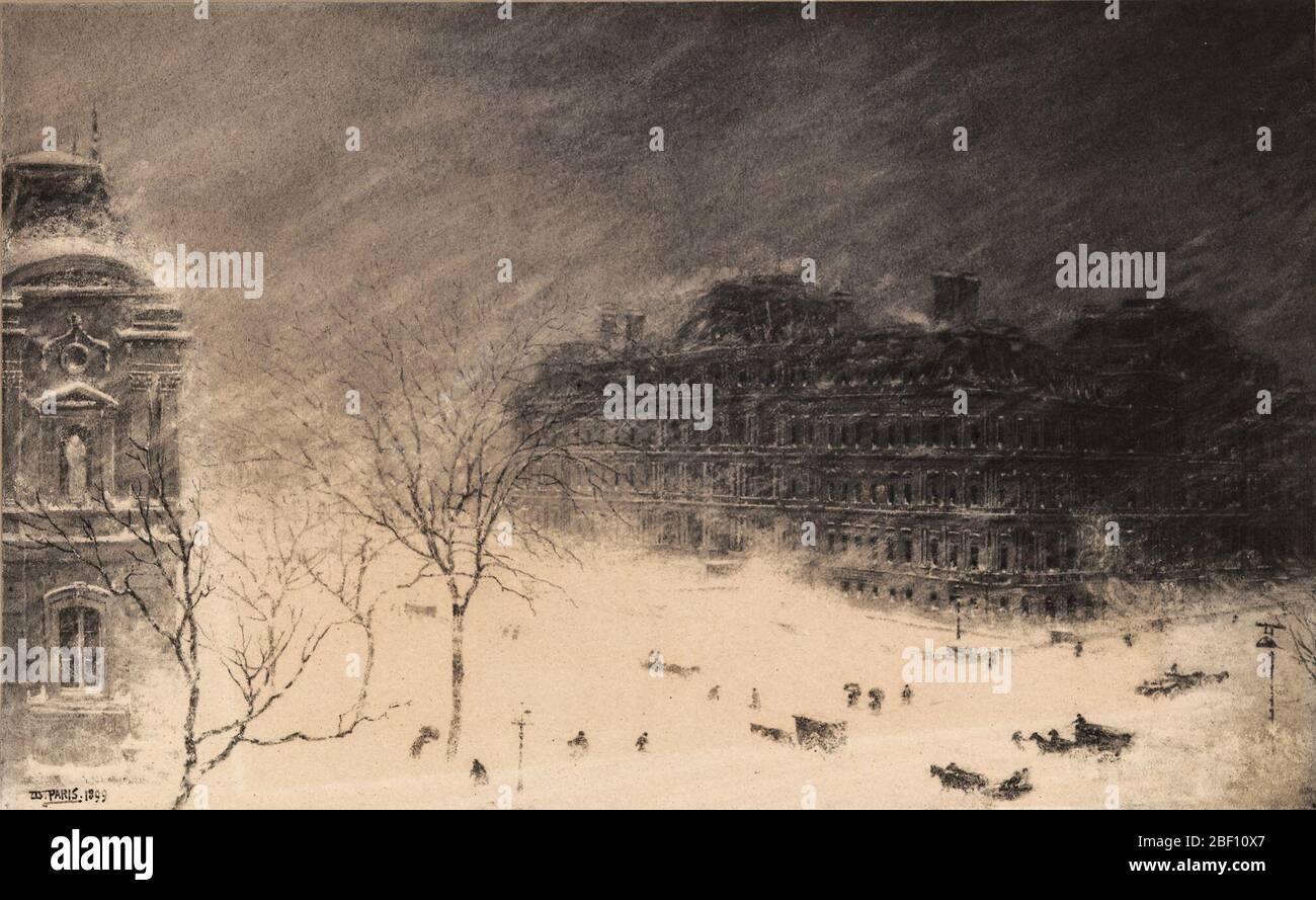 1899 blizzard hi-res stock photography and images - Alamy
