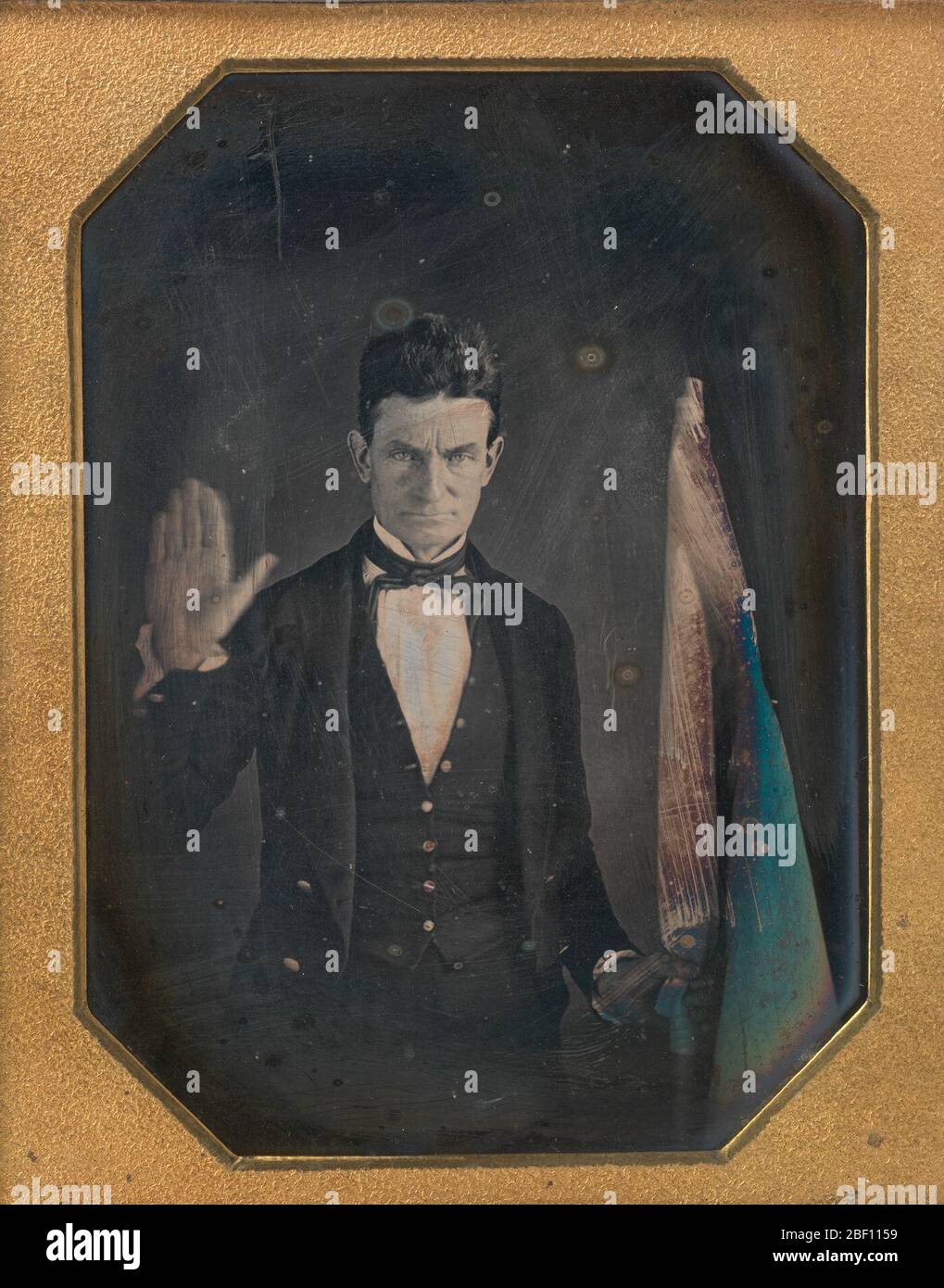 John Brown. The earliest known likeness of radical abolitionist John ...
