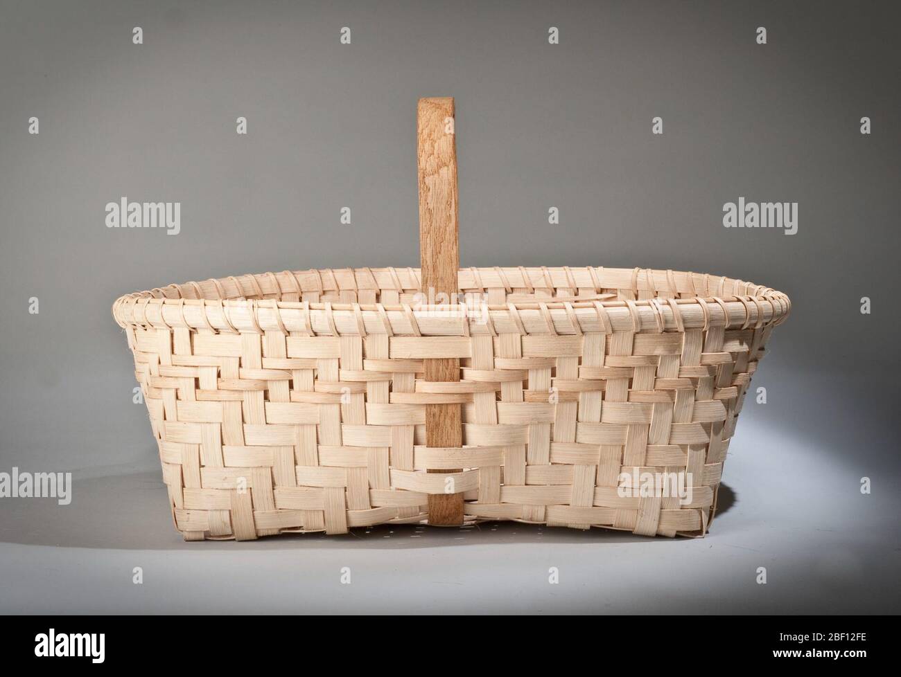 Handmade Basket with Handle Stock Photo - Alamy