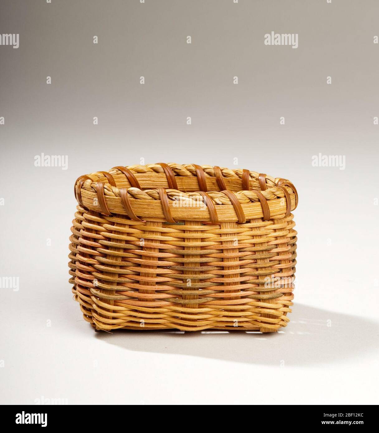 Handmade Reed Basket Stock Photo - Alamy