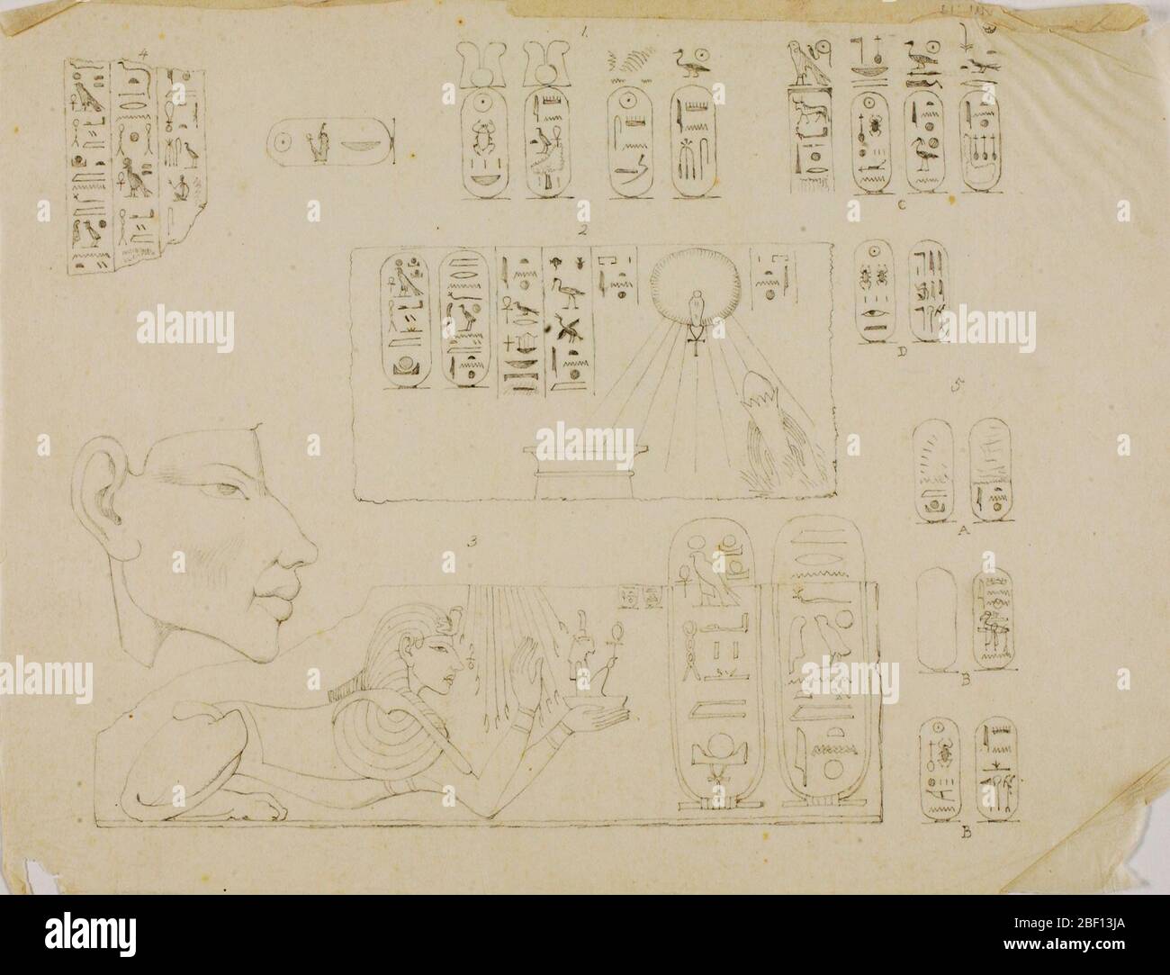 Egyptian hieroglyphics alphabet hi-res stock photography and images - Alamy