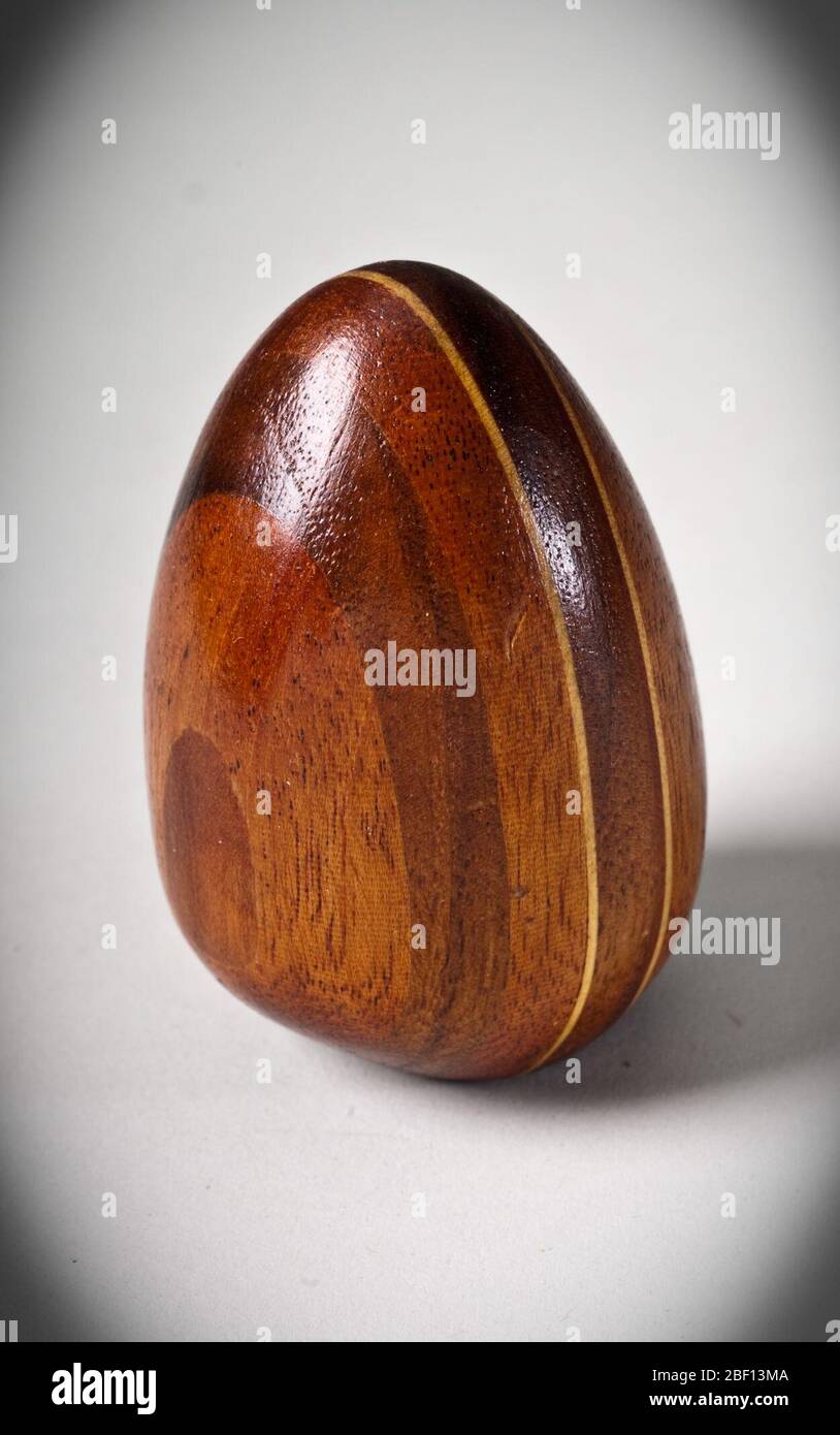 Carved Wood Egg Stock Photo - Alamy