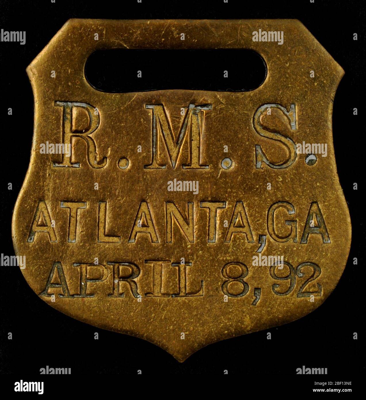 Rms initials hi-res stock photography and images - Alamy