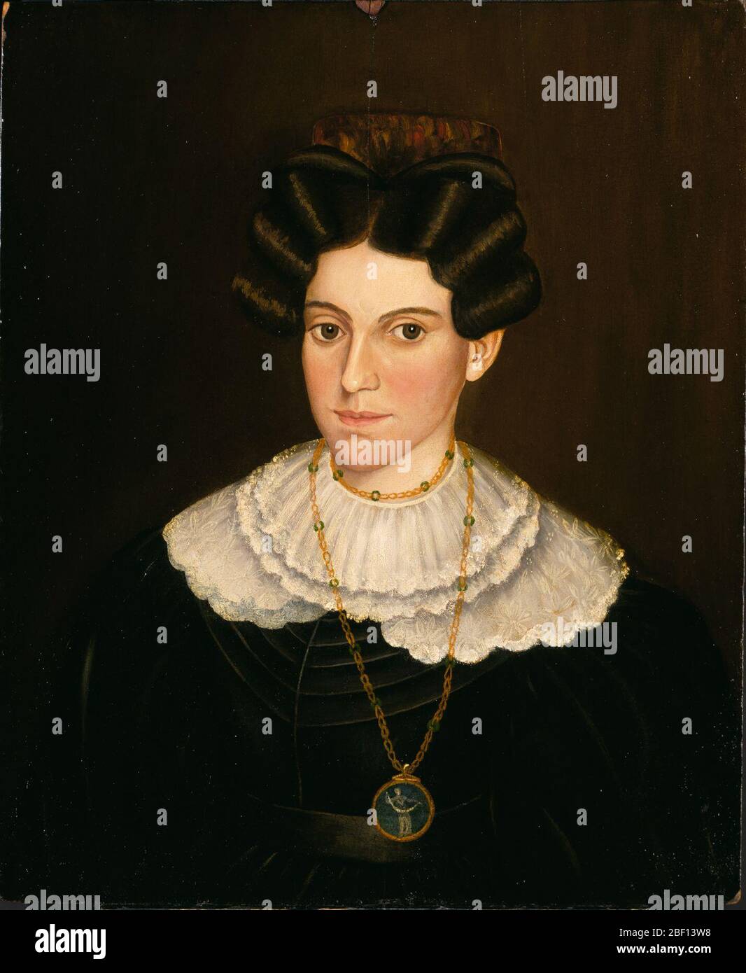 Black female painting on hi-res stock photography and images - Alamy