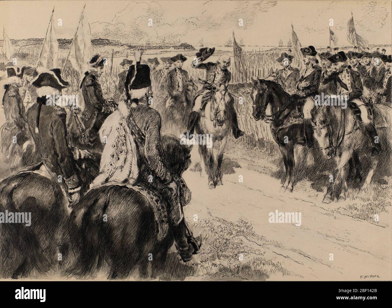 British surrender yorktown hi-res stock photography and images - Alamy