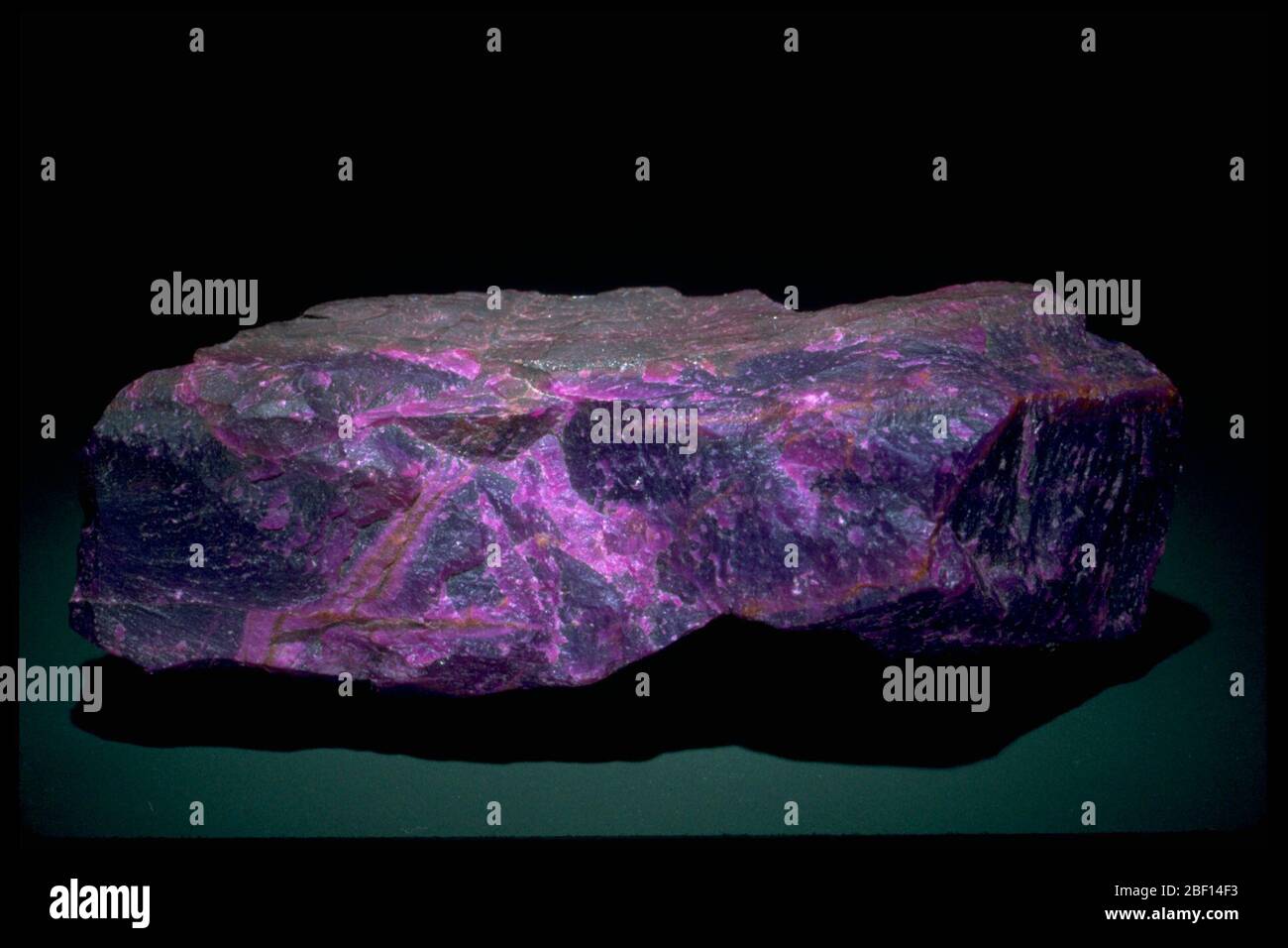 Photograph of sugilite (170384) from the National Mineral Collection ...
