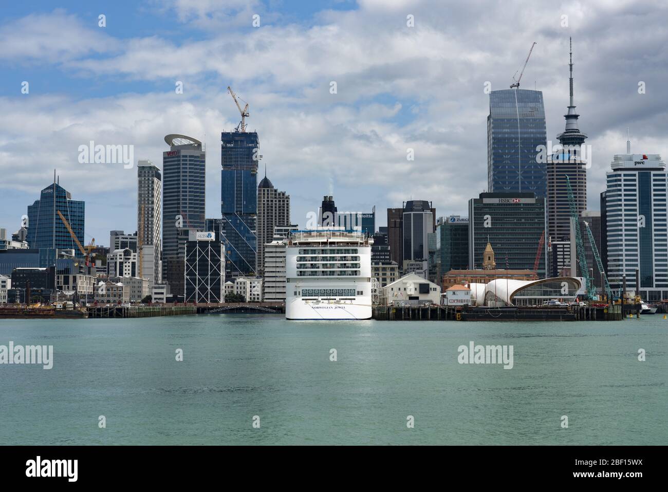 Auckland Port, New Zealand Stock Photo - Alamy