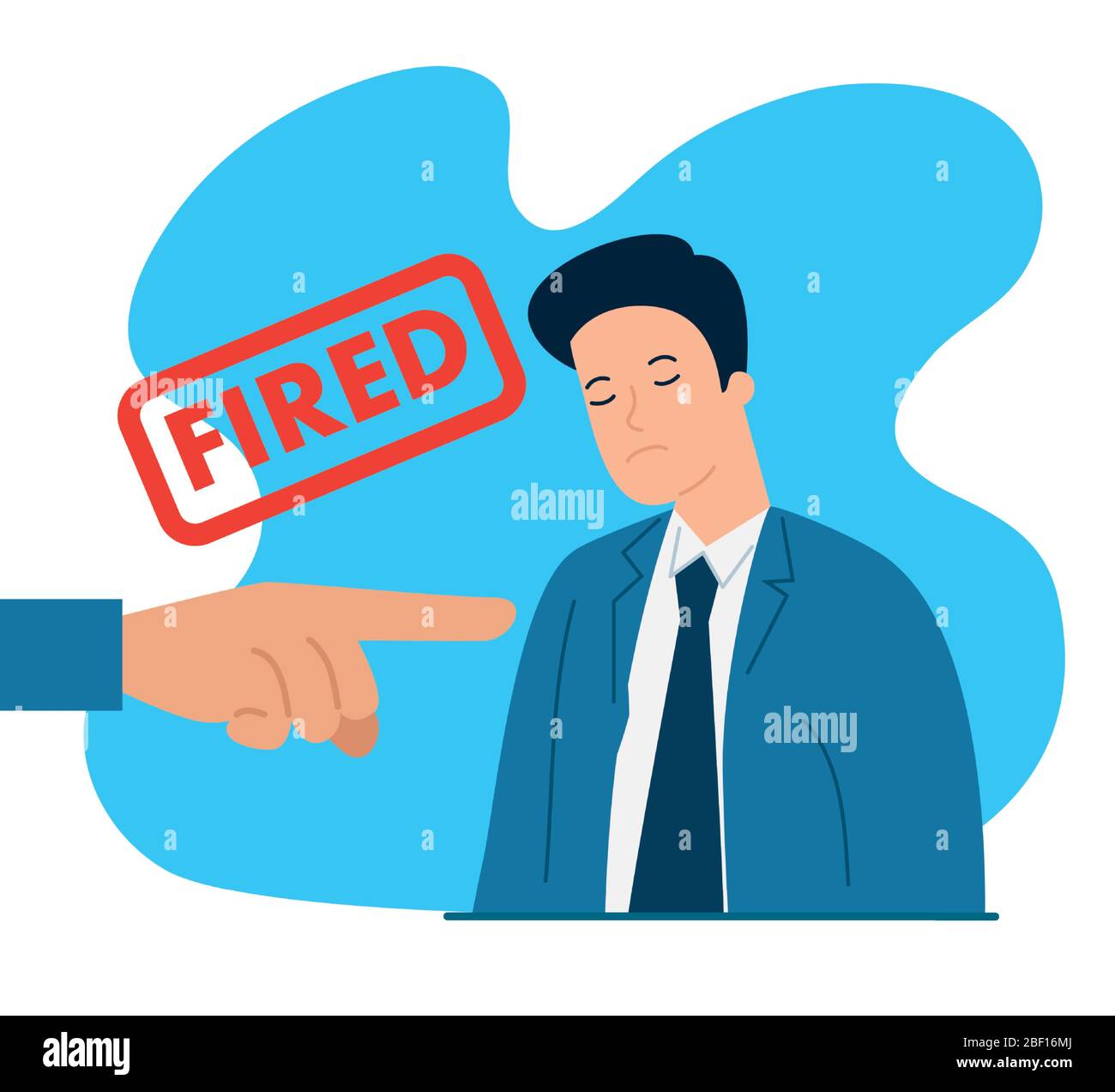 Male masculine sad person Stock Vector Images - Alamy